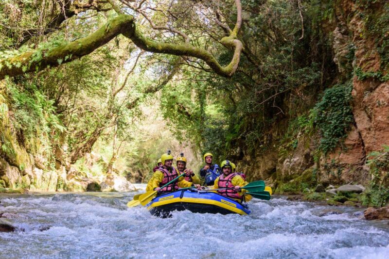 Rafting in Lousios river – Explore Messinia - Outdoor activities